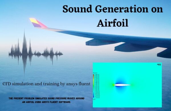 Sound Generation on an Airfoil, 3 Different Attack Angles - MR CFD