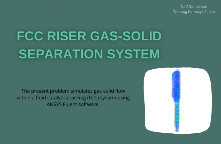 FCC Riser Gas-Solid Separation System Simulation - MR CFD