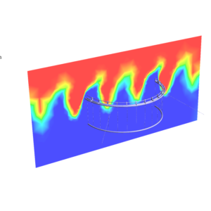 Fish Cage Floating on Seawater CFD Simulation by FSI Method, ANSYS ...