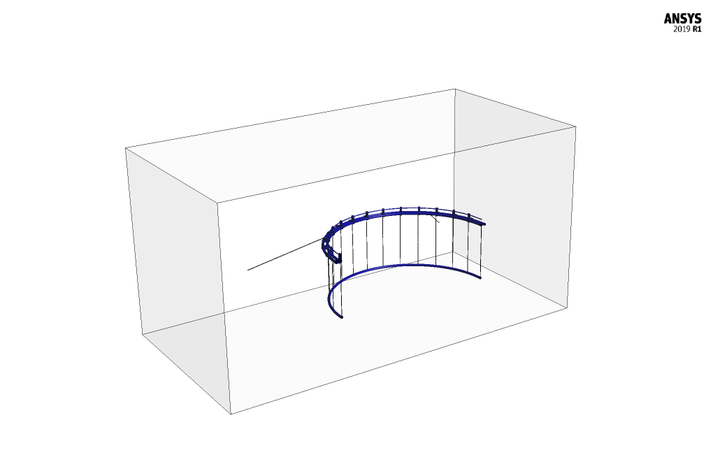 Fish Cage Floating on Seawater CFD Simulation by FSI Method, ANSYS ...