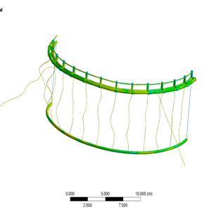 Fish Cage Floating on Seawater CFD Simulation by FSI Method, ANSYS ...