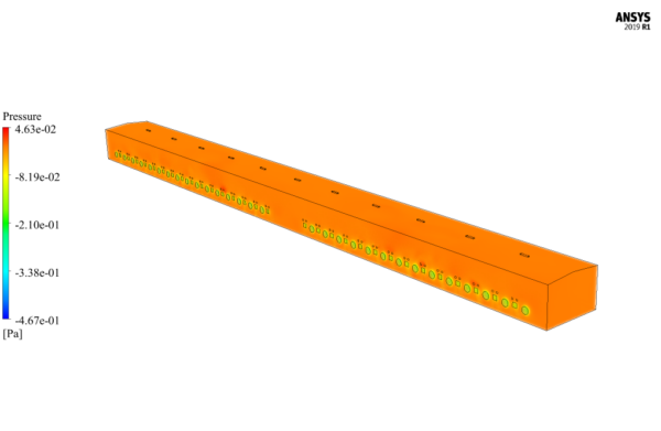 Generator Room Ventilation Applying Fans, ANSYS Fluent CFD Simulation ...