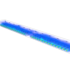 Generator Room Ventilation Applying Fans, ANSYS Fluent CFD Simulation ...
