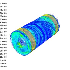 Series Fans CFD Simulation using MRF Method - MR CFD