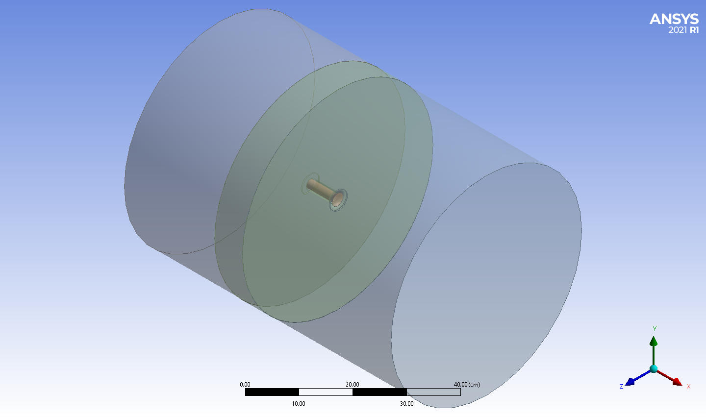 Intake of Jet Engine CFD Simulation by ANSYS Fluent Training - MR CFD