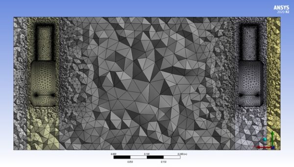 Series Fans CFD Simulation using MRF Method, ANSYS Fluent Training - MR CFD