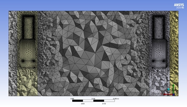 Series Fans CFD Simulation using MRF Method, ANSYS Fluent Training - MR CFD
