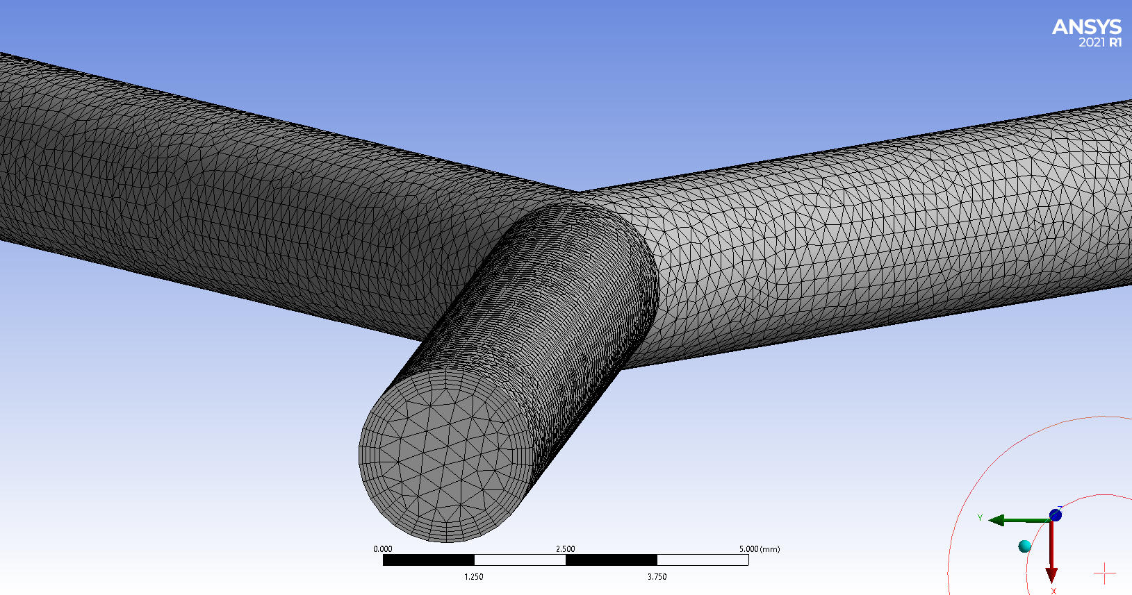 Pulsatile Blood Flow in Arterial Bifurcation Simulation, ANSYS Fluent ...