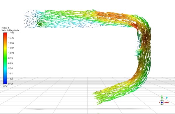 Manifold of Engine CFD Simulation by Species Transport - MR CFD