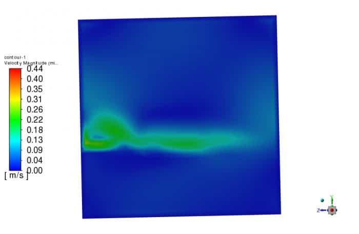 Rotation of a Cube Considering Sloshing Simulation, ANSYS Fluent Training - MR CFD