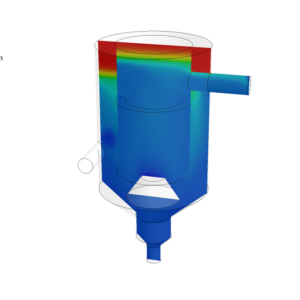 Vortex Separator, Hydrodynamic Eulerian CFD Simulation, ANSYS Fluent Training - MR CFD