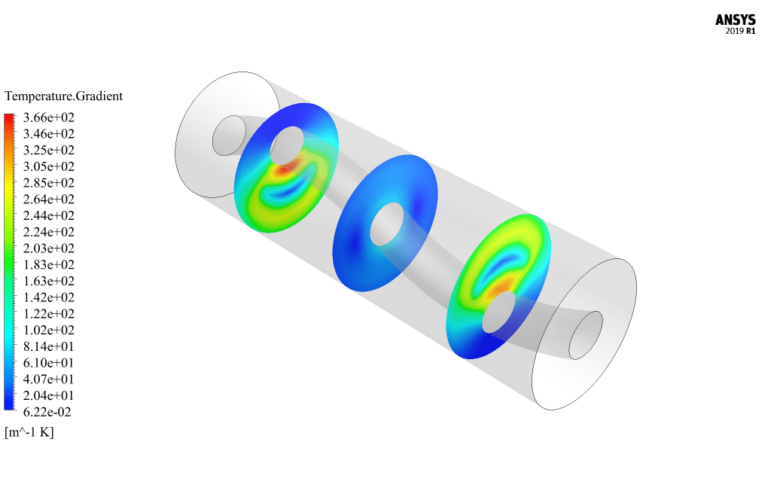 Solidification and Melting of PCM on a Corrugated Tube - MR CFD