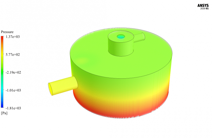 Separator Two-Phase Flow, CFD Simulation ANSYS Fluent Training - MR CFD