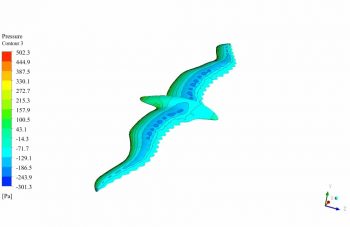 Airflow Modeling over a Flying Bird, CFD Simulation - MR CFD