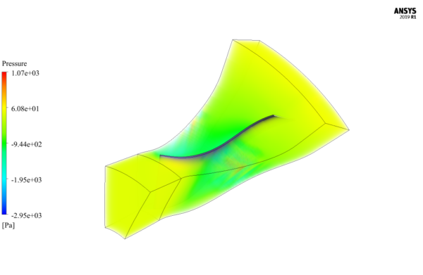 Centrifugal Compressor ANSYS Fluent CFD Simulation - MR CFD