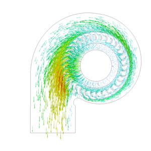 Centrifugal Blower (MRF) CFD Simulation, ANSYS Fluent - MR CFD