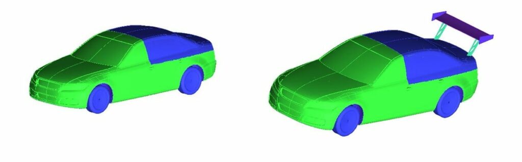 Spoiler Effect on a Car Aerodynamics, ANSYS Fluent CFD Simulation ...