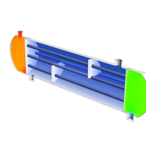 Condensation inside a Shell and Tube Condenser - MR CFD