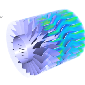 Multistage Compressor with 2 Rotors and 2 Stators rows - MR CFD