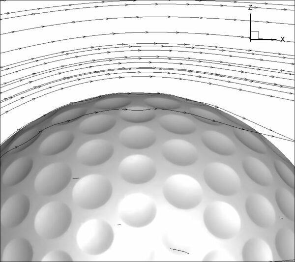 Golf ball Aerodynamics, ANSYS Fluent CFD Simulation Training - MR CFD