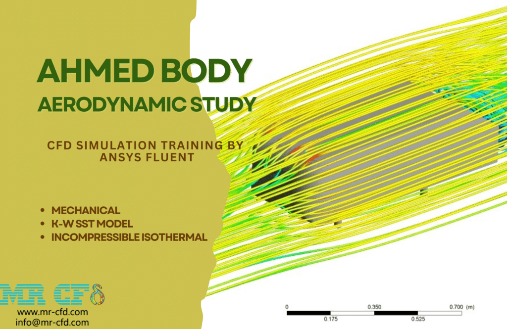 Ahmed Body Aerodynamic Study, ANSYS Fluent Training - MR CFD