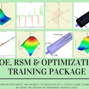 Machine Learning (DOE) Training Package, 4 projects by ANSYS Fluent