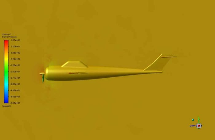 Aircraft Propeller CFD Simulation Using Mesh Motion, ANSYS Fluent ...