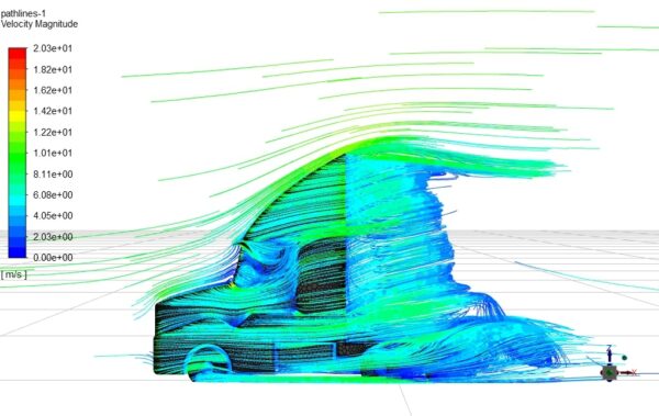 Container Effect on Truck Aerodynamic CFD Simulation, ANSYS Fluent ...