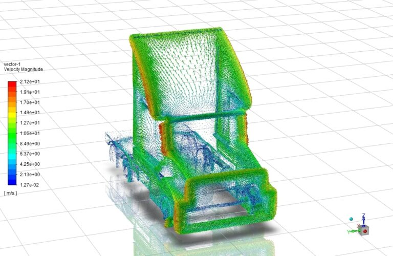 Container Effect on Truck Aerodynamic CFD Simulation, ANSYS Fluent ...