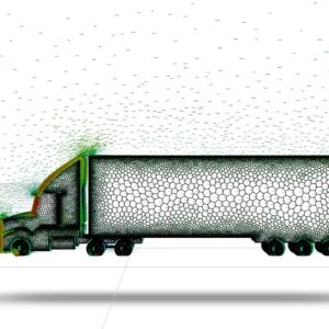 Container Effect on Truck Aerodynamic CFD Simulation, ANSYS Fluent ...