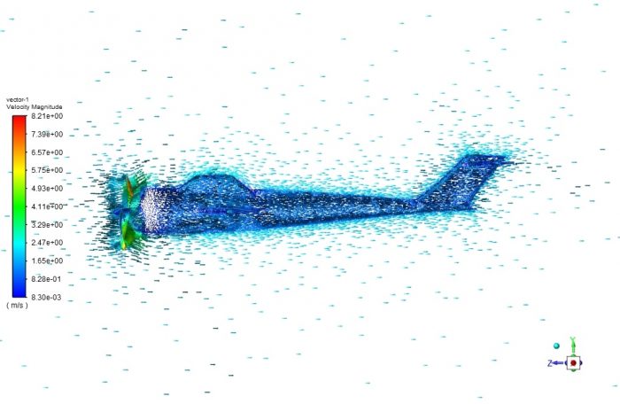 Aircraft Propeller CFD Simulation Using Mesh Motion, ANSYS Fluent Training - MR CFD