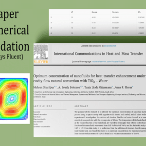 Nanofluid CFD Training Package, Advanced Users, 7 Practical Exercises ...