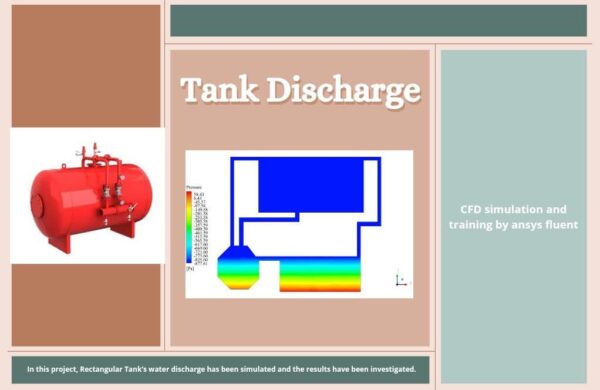Tank Discharge CFD Simulation, Ansys Fluent Training - MR CFD