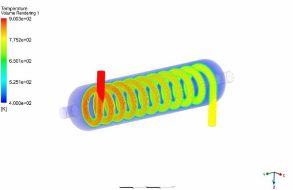 Sedimentation and Erosion in a Shell and Tube, Ansys Fluent CFD Simulation Training - MR CFD