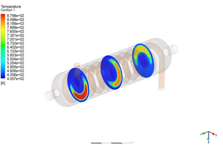 Sedimentation and Erosion in a Shell and Tube, Ansys Fluent CFD Simulation Training - MR CFD