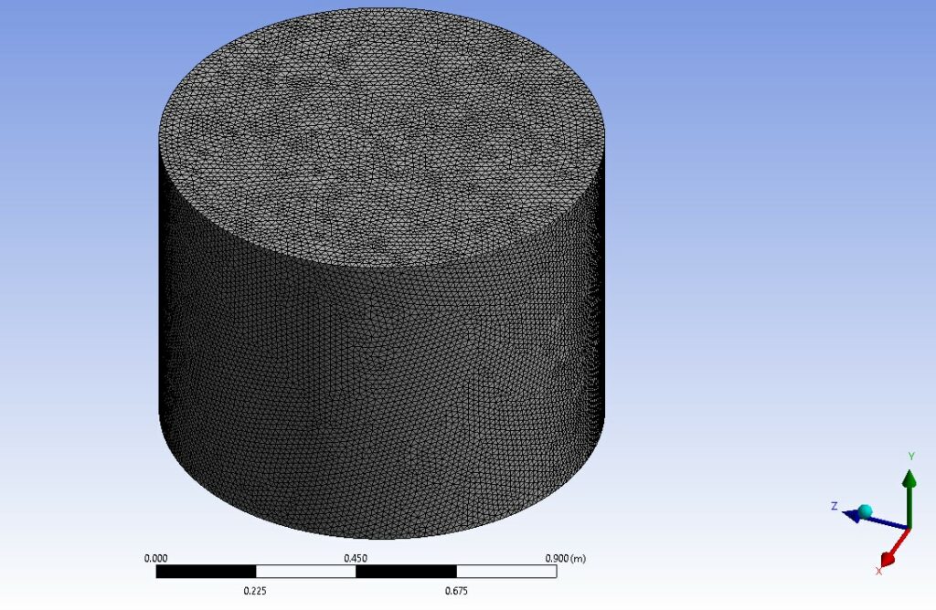 Water Discharge of a Rotating Tank, Ansys Fluent CFD Simulation ...