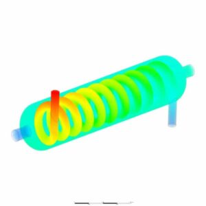 Sedimentation and Erosion in a Shell and Tube, Ansys Fluent CFD Simulation Training - MR CFD