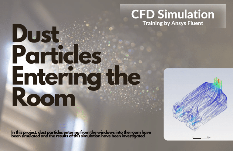 Dust Particles Entering the Room, Ansys Fluent Training - MR CFD