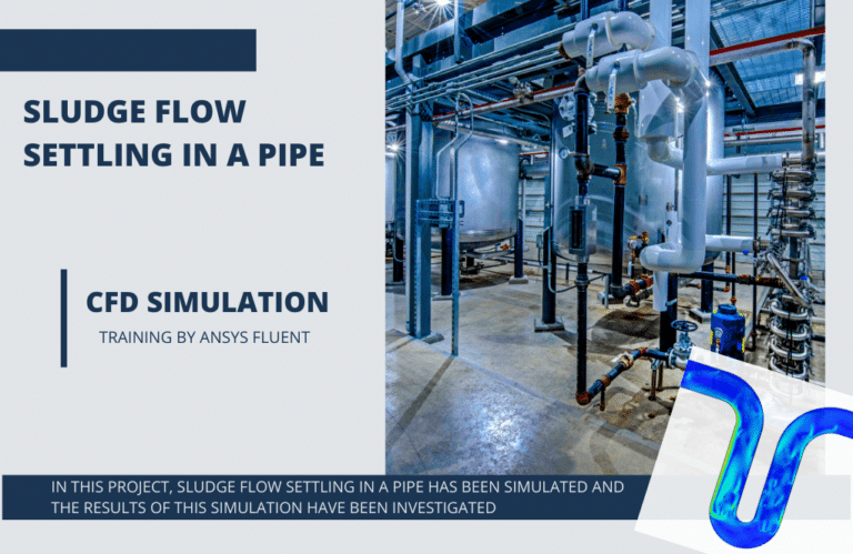 Sludge Flow Settling in a Pipe, Ansys Fluent CFD Simulation Training - MR CFD