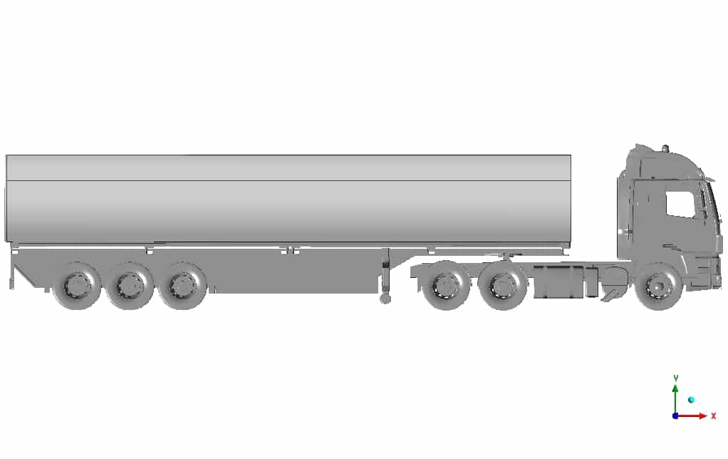 Sloshing of a Tanker Truck CFD Simulation, Ansys Fluent Training - MR CFD