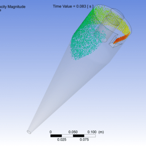 Cyclone with the Motion of Particles, Ansys Fluent CFD Simulation ...