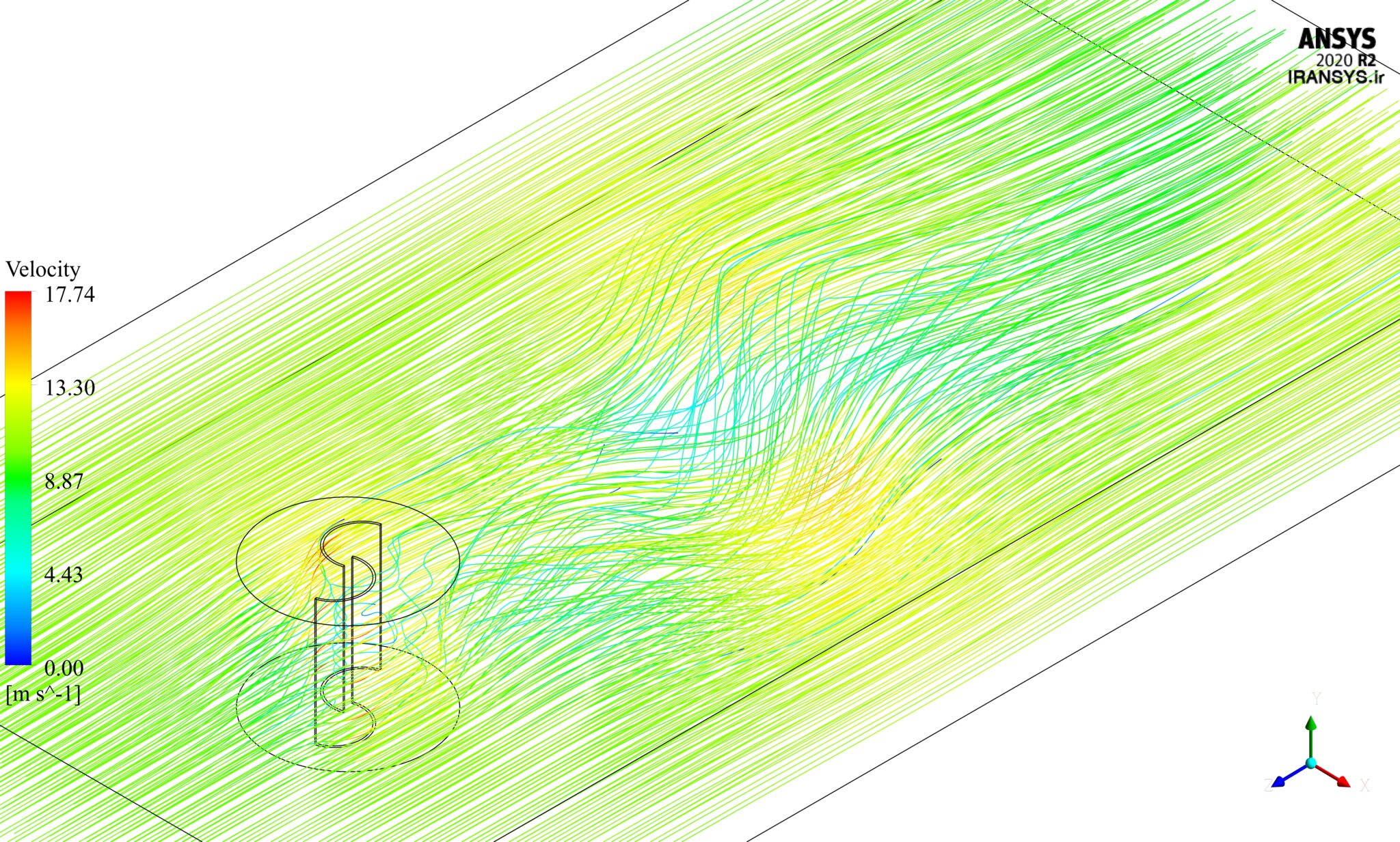 Savonius (Two-Blade) Wind Turbine, CFD Simulation (3-D) Ansys Fluent ...