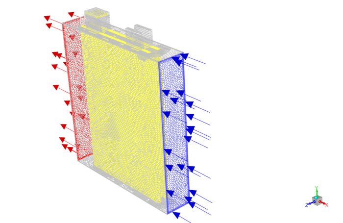 Thermal Management of Battery Using Nano Fluid - MR CFD