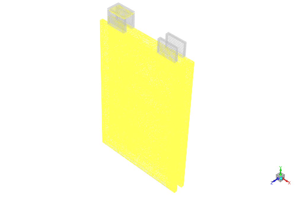 Thermal Management of Battery Using Nano Fluid - MR CFD