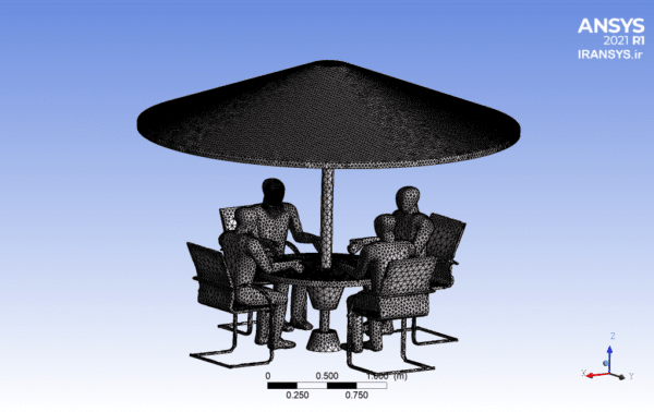 Human Cough Virus Particles in the Coffee Shop, CFD Simulation Ansys ...