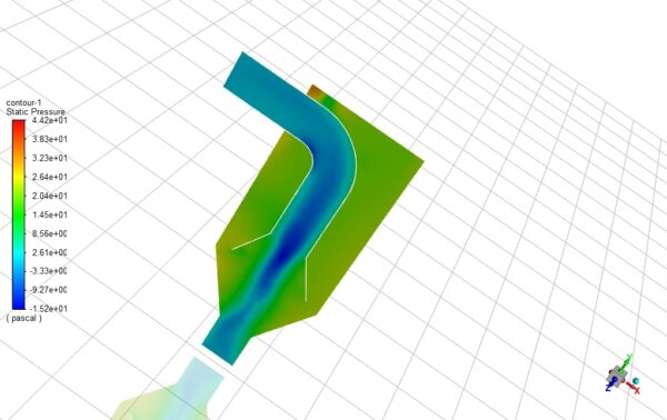 Fly Ash Cyclone CFD Simulation, Ansys Fluent Training - MR CFD