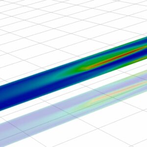 Porous Jump in a Perforated Plate CFD Simulation - MR CFD
