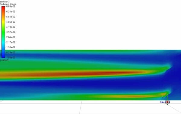 Porous Jump in a Perforated Plate CFD Simulation - MR CFD