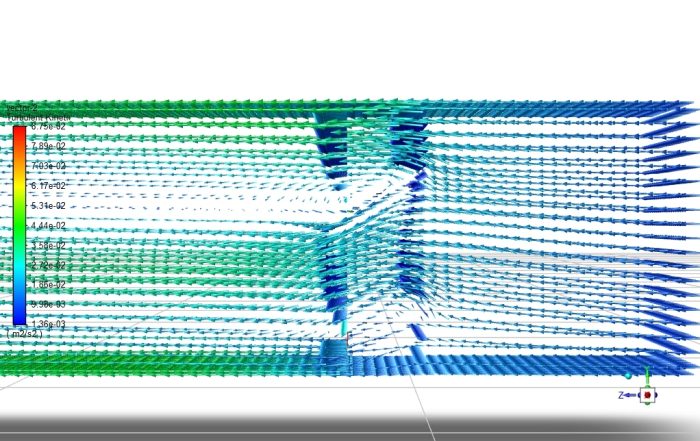 Porous Jump in a Perforated Plate CFD Simulation - MR CFD