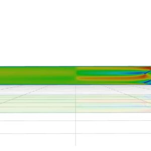Porous Jump in a Perforated Plate CFD Simulation - MR CFD